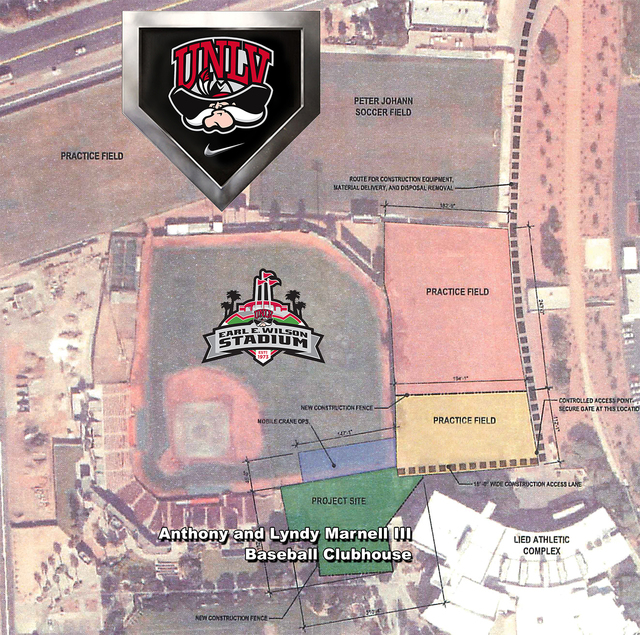 UNLV announces two-story, $2.75 million baseball clubhouse | Other ...