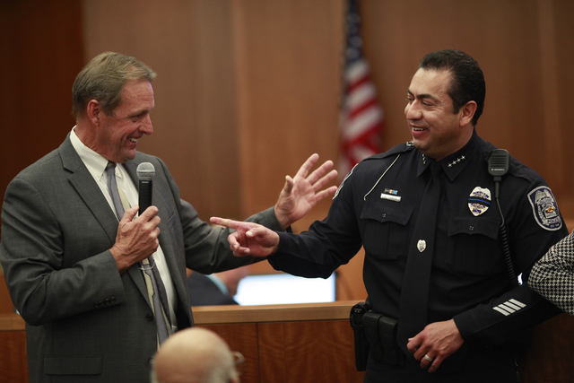 NLV police chief makes history as city’s first Hispanic top cop | Las ...