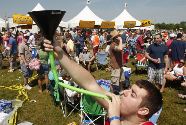 Get your Preak on? Kegasus is gone, but infield party going strong ...