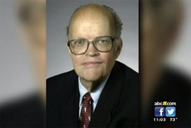 Professor Jerry Hough. Screengrab (WTVD) | Las Vegas Review-Journal