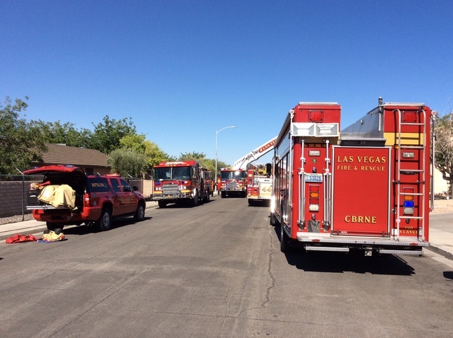 1 pulled from central valley house fire | Las Vegas Review-Journal