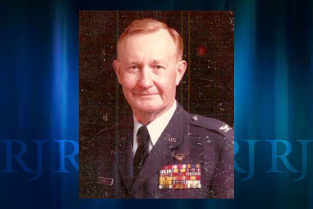Retired Air Force colonel dies in Vegas; earned 2 Distinguished Flying ...