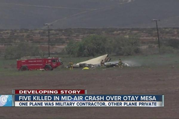 Death toll in California mid-air collision rises to 5 — VIDEO | Nation ...