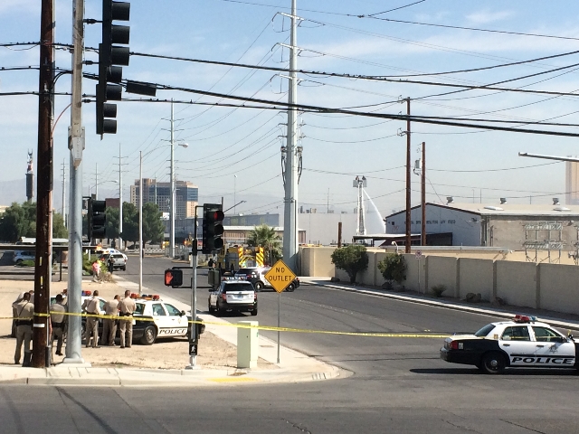 1 hurt after propane tank explodes near Las Vegas Strip — VIDEO | Local ...