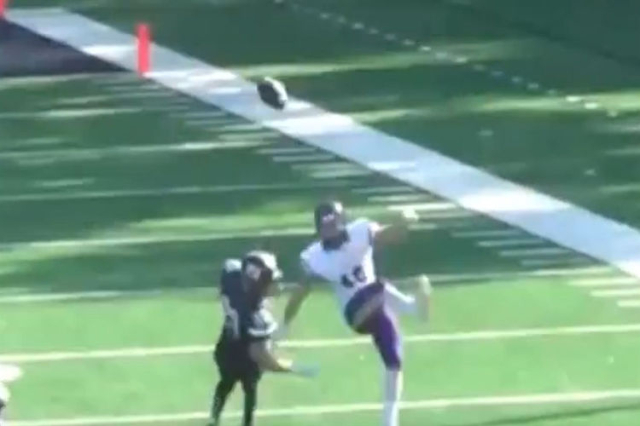 Watch arguably the best catch in Division III football history | Sports