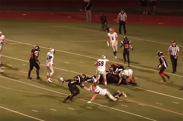 Prep football player rips off opponent’s helmet, hits him in head with ...