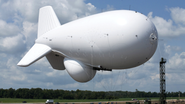 ‘Mostly deflated’ wayward blimp lands in Pennsylvania | Las Vegas ...