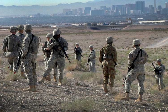 National Guard drilling here today for Middle East tomorrow — VIDEO ...