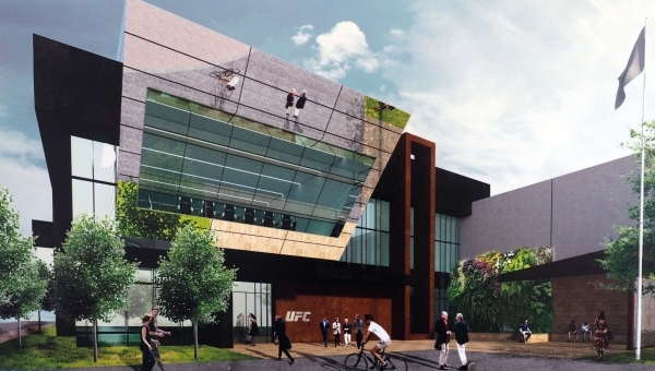 UFC starts construction on new global headquarters in Las Vegas | Las ...