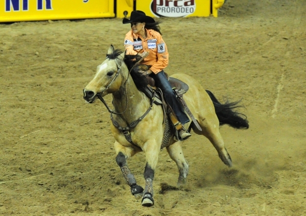 Barrel racer Lockhart keeps eyes on first NFR world title | National ...