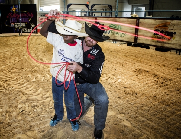Contestants cater to kids at Exceptional Rodeo | Las Vegas Review-Journal