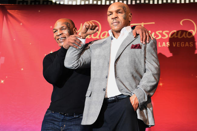 Mike Tyson wax figure unveiled at Las Vegas’ Madame Tussauds — PHOTOS ...