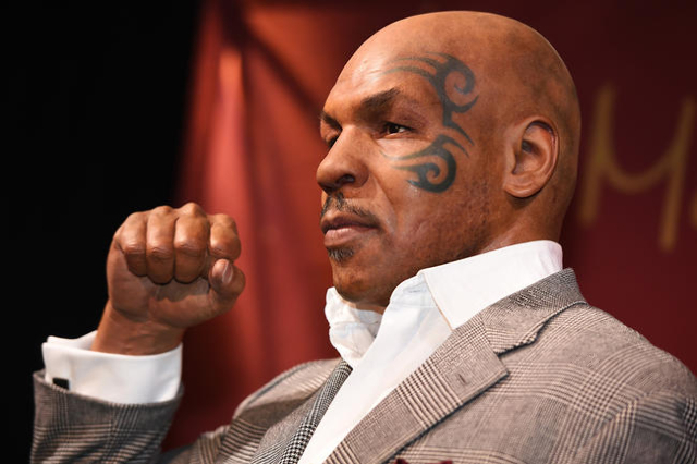 Mike Tyson wax figure unveiled at Las Vegas’ Madame Tussauds — PHOTOS ...