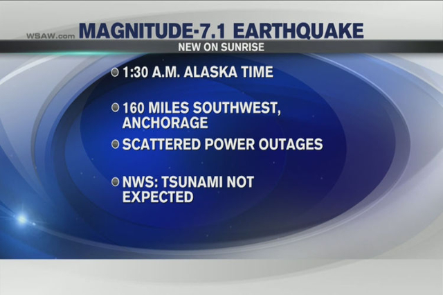 7.1-magnitude earthquake hits Alaska early Sunday morning | Nation and ...