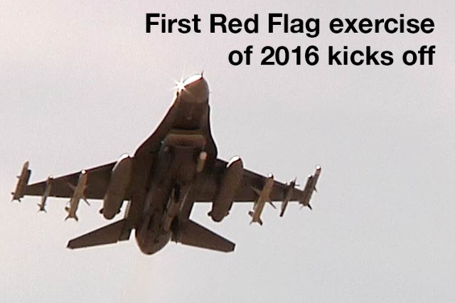 First Red Flag of 2016 rolls into Nellis — VIDEO | Local Las Vegas | Local