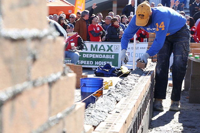 Bricklayers compete at World of Concrete — VIDEO | Business