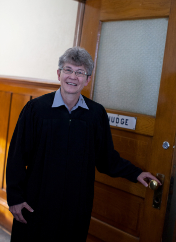 Traveling circuit judge in Nevada a throwback to bygone era | Local ...