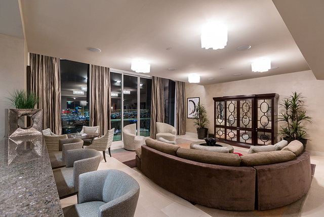 $8M penthouse has Las Vegas Strip views, second-floor game room | Las ...