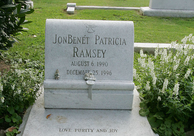 Jonbenet Ramsey Grave