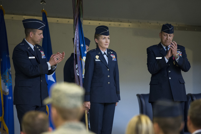 Nellis Air Force Base welcomes 57th Wing’s first woman commander | Las ...
