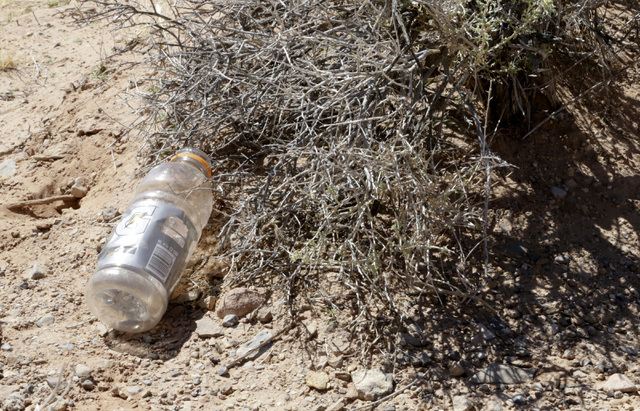 Empty Gatorade Bottle