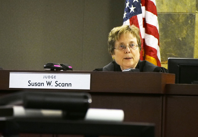 Courthouse memorial set for Clark County District Judge Susan Scann ...