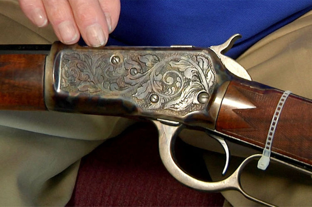 Practical art: Las Vegas resident has been engraving guns for over 40 ...