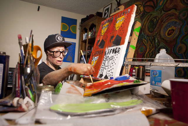 Through life, Las Vegas artist Dave Dave finds inspiration for his work ...