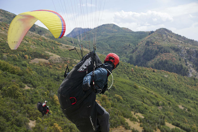 Paraglider brings passion for the sport in Utah County | Nation and ...