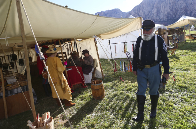 Mountain Man Rendezvous Camp