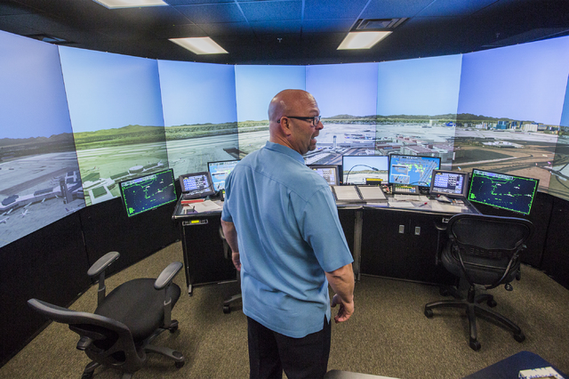 McCarran Airport dedicates nation’s second-tallest traffic control ...