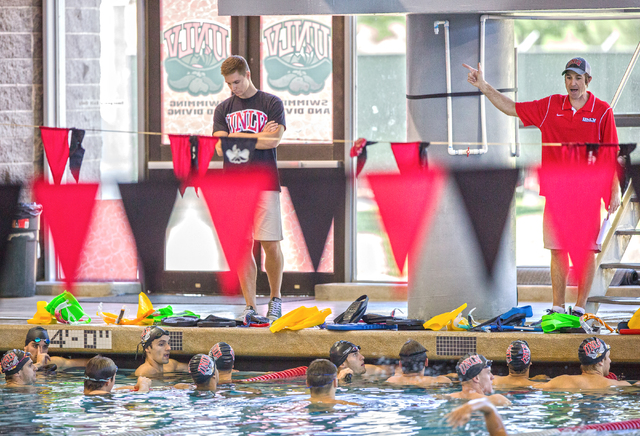 New UNLV swimming coach with big act to follow | UNLV | Sports