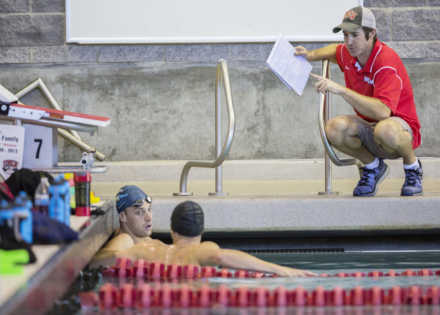 New UNLV swimming coach with big act to follow | Las Vegas Review-Journal