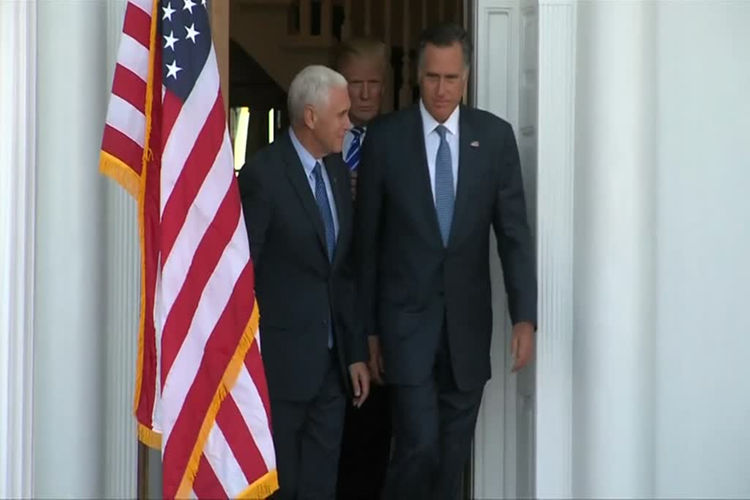 Trump, Romney meet as Trump looks to fill Cabinet | Politics and ...