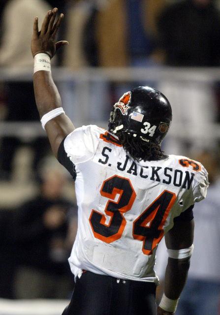 Las Vegas Bowl Moment 3: Steven Jackson dazzles in homecoming | Las ...