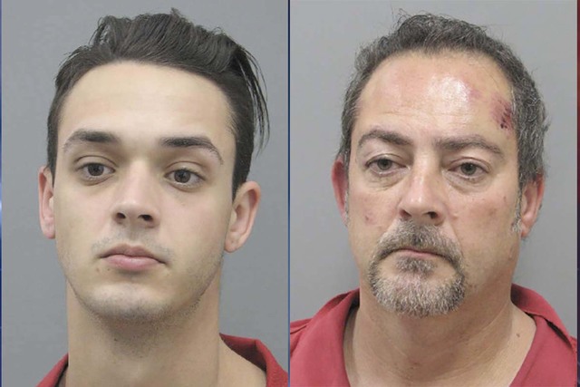 Father-son duo arrested in armed robberies of Henderson credit unions ...