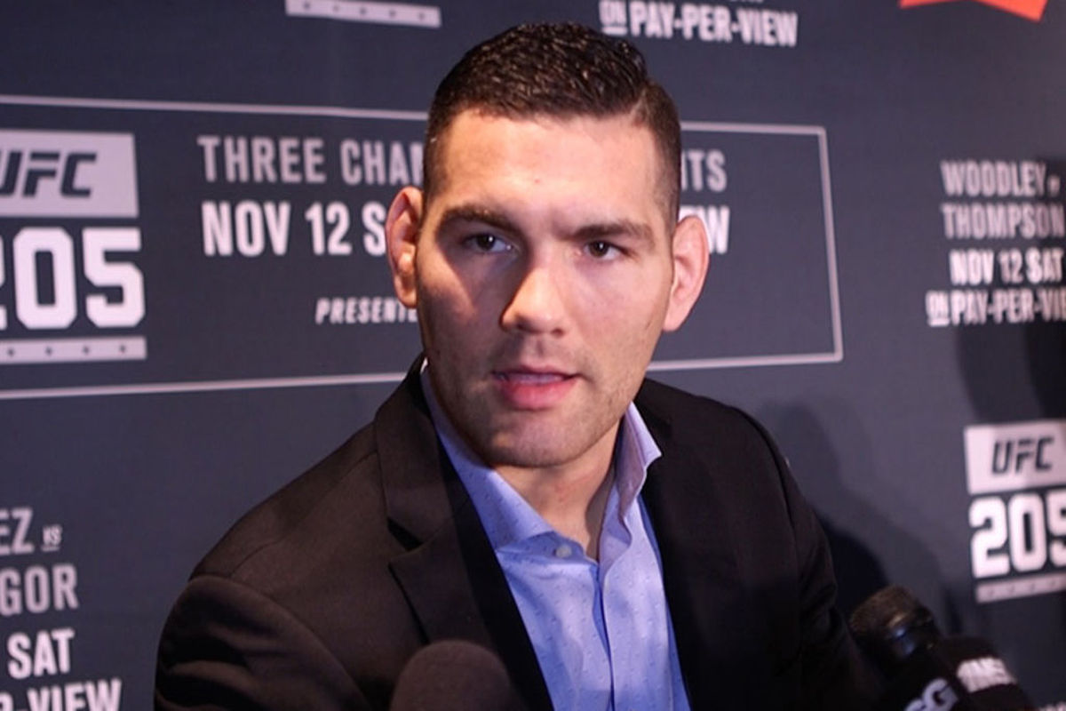 Weidman says GSP-Bisping is a ‘weird’ fight that’ll hold up the ...