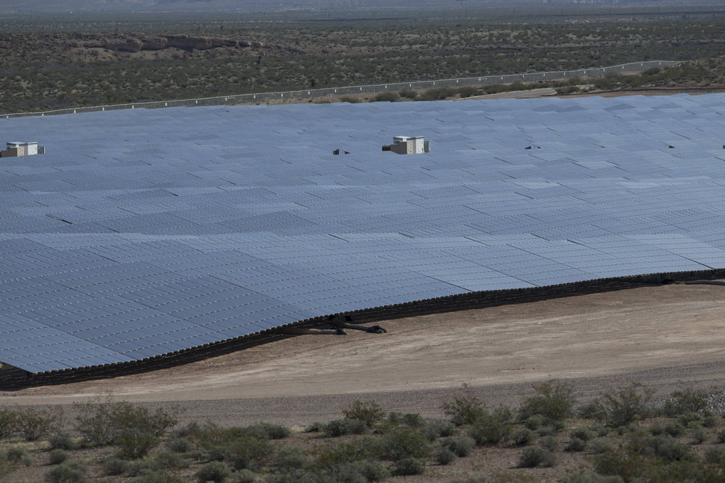 Ceremony celebrates Moapa solar project in Southern Nevada | Las Vegas ...