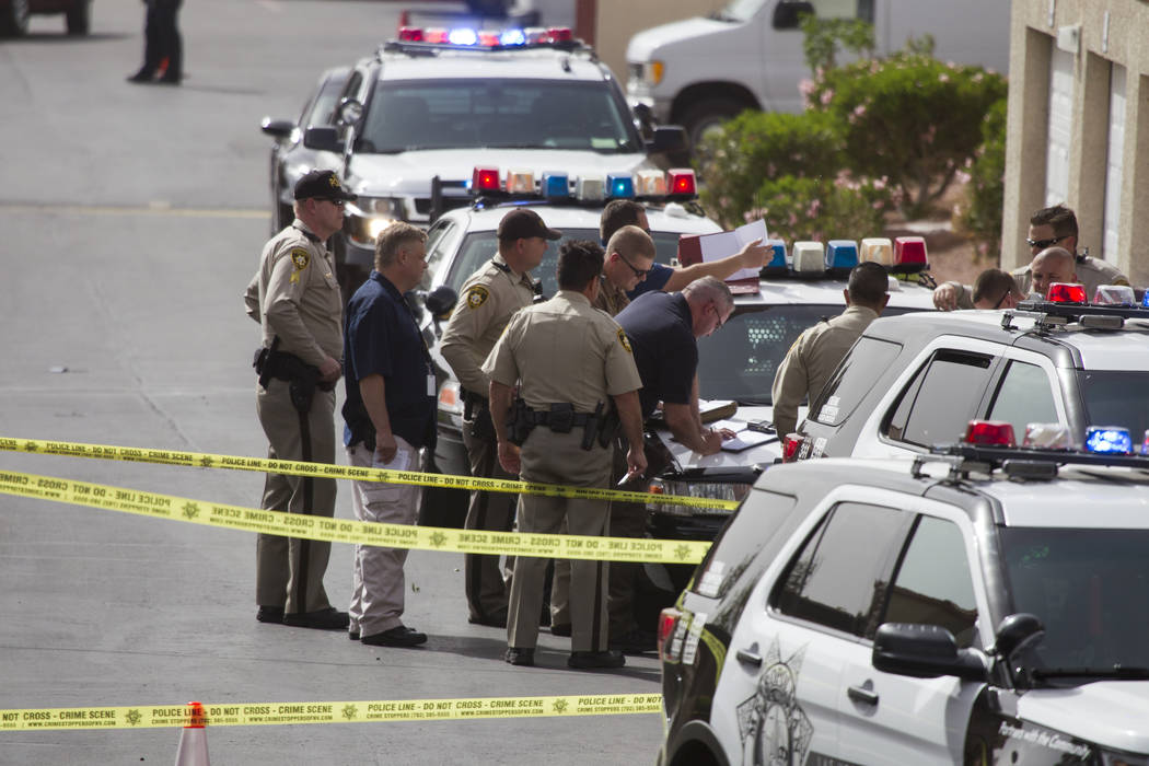 Police Investigating East Las Vegas Shooting Shootings Crime