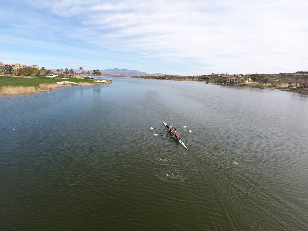 All in a row: Nevada State crew team takes to the water | Las Vegas ...