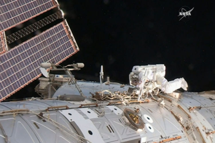 Astronauts make urgent repair to International Space Station | Science ...