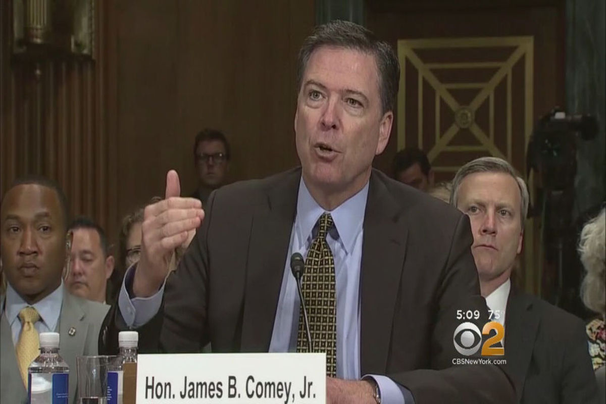 Former FBI Director Comey preparing to testify about Trump conversation ...