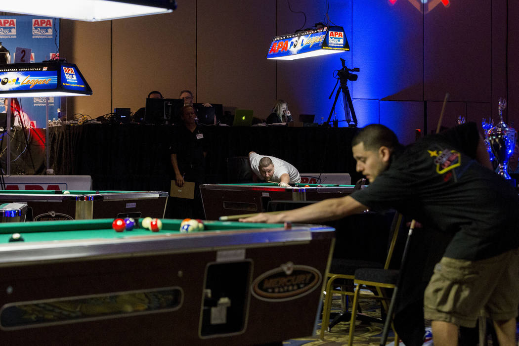 Players compete for money, prizes at top pool tournaments in Las Vegas ...