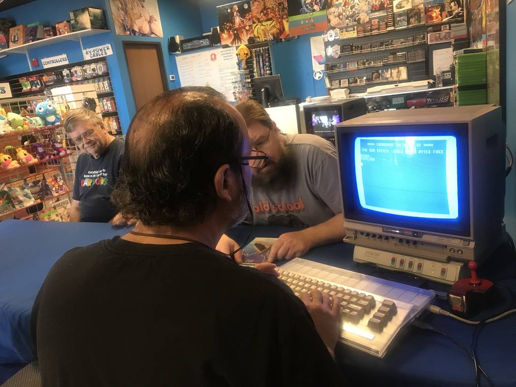 Las Vegas-area Commodore club members bond over vintage computer system ...