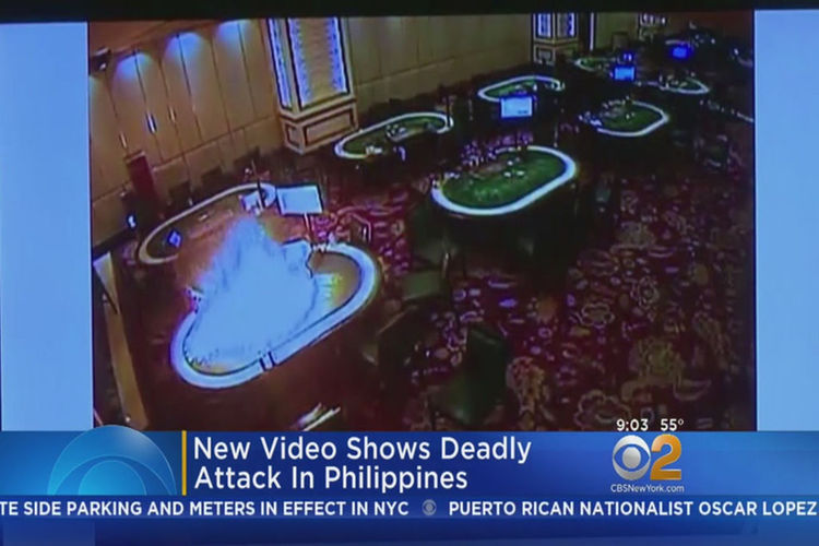 Security footage shows deadly attack at Resorts World Manila | Nation ...