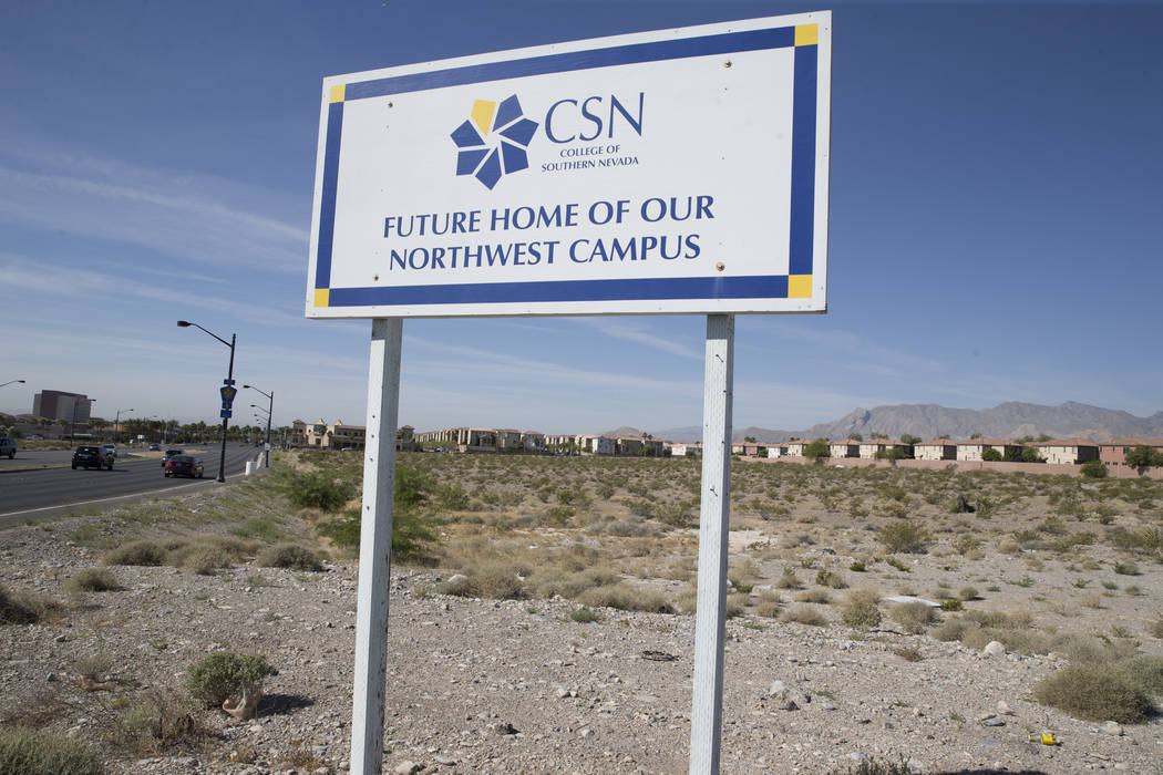 CSN likely to clear hurdle in bid to build northwest Las Vegas campus ...