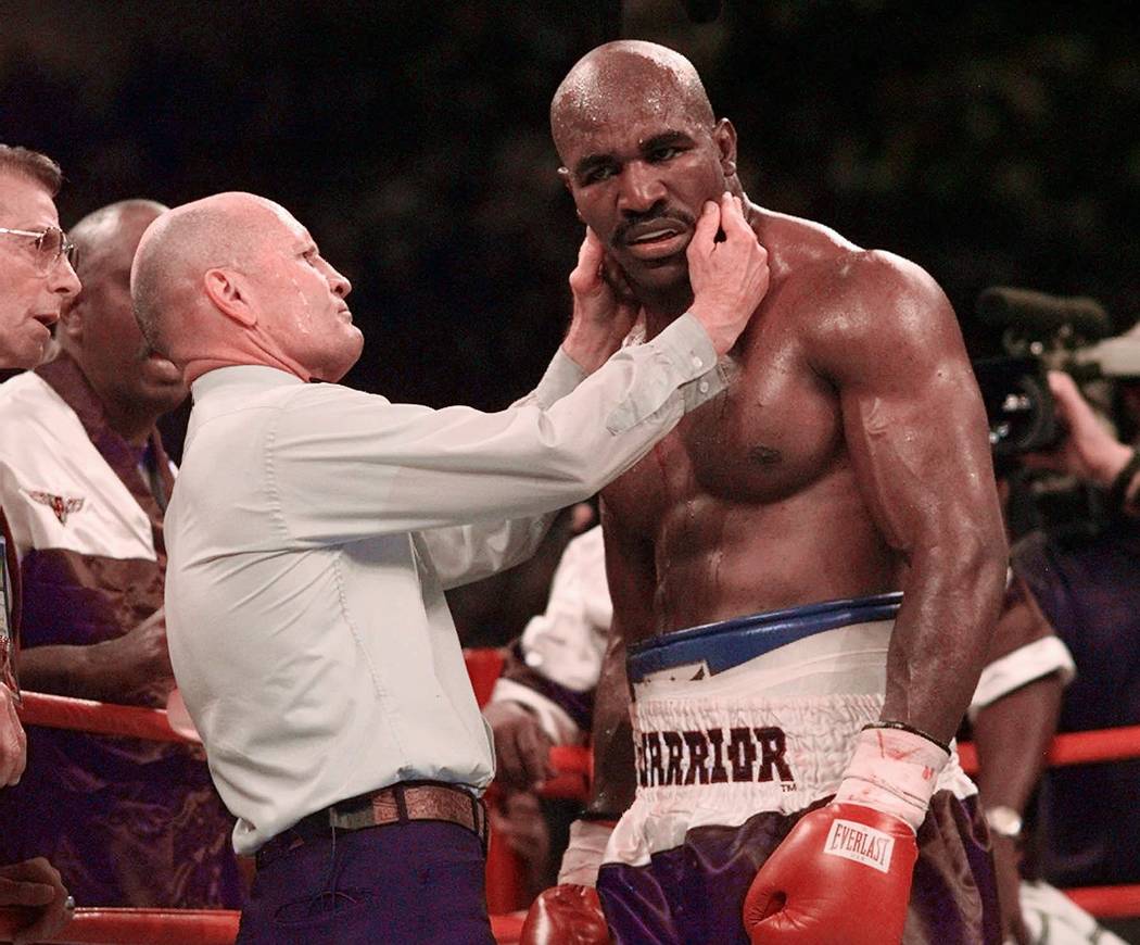 Evander Holyfield remembers Las Vegas moments as he enters Hall of Fame ...