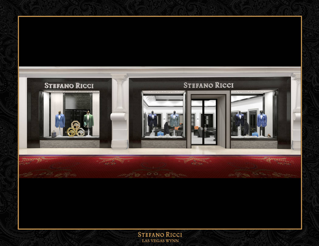 Italian brand Stefano Ricci opening 2nd Las Vegas Strip store | Business