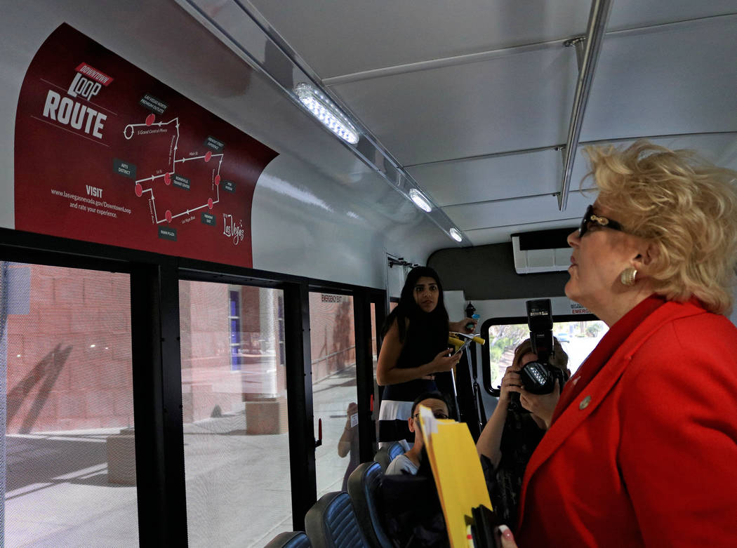 Downtown Loop shuttle service launches | Downtown | Local | Local Las Vegas