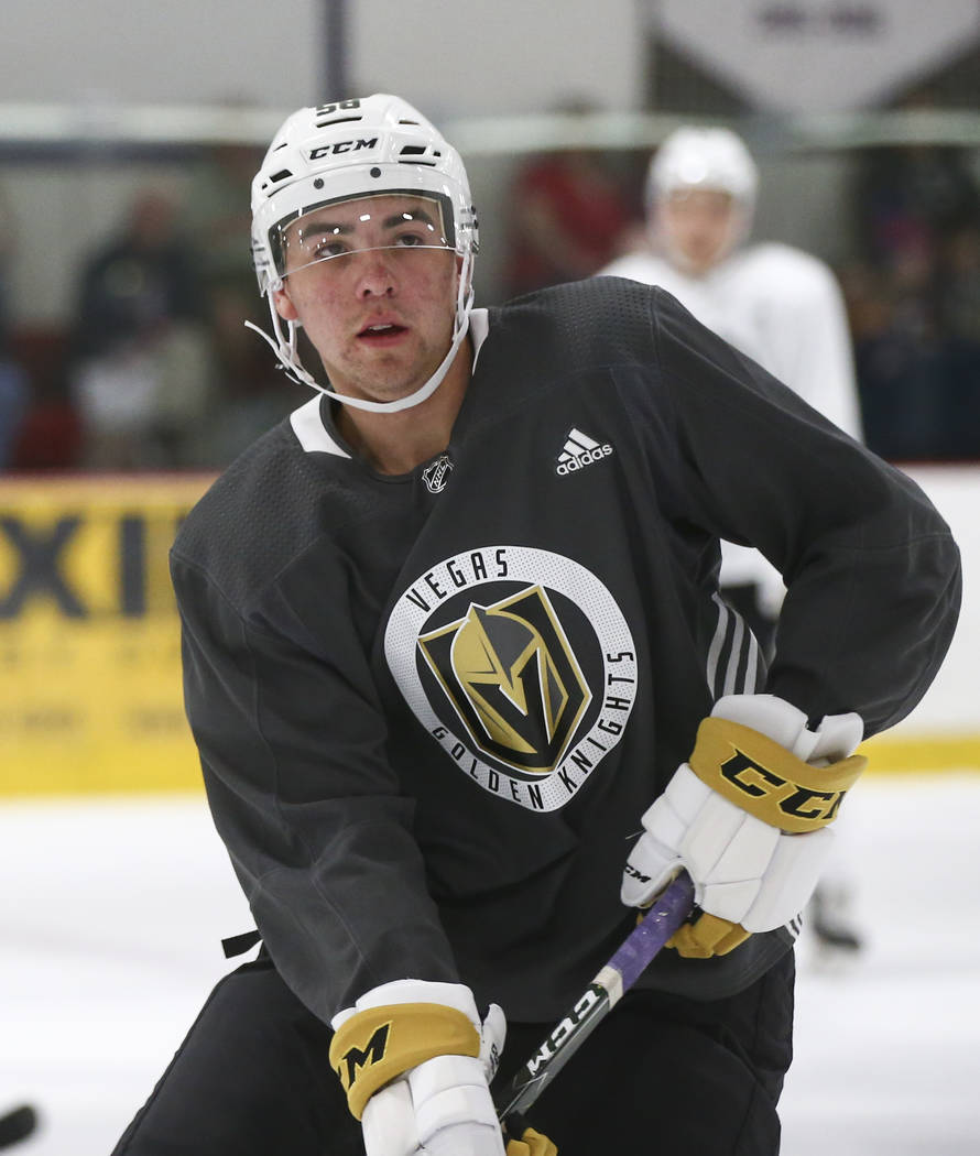 Golden Knights draft pick Jack Dugan dreams of winning NCAA ...